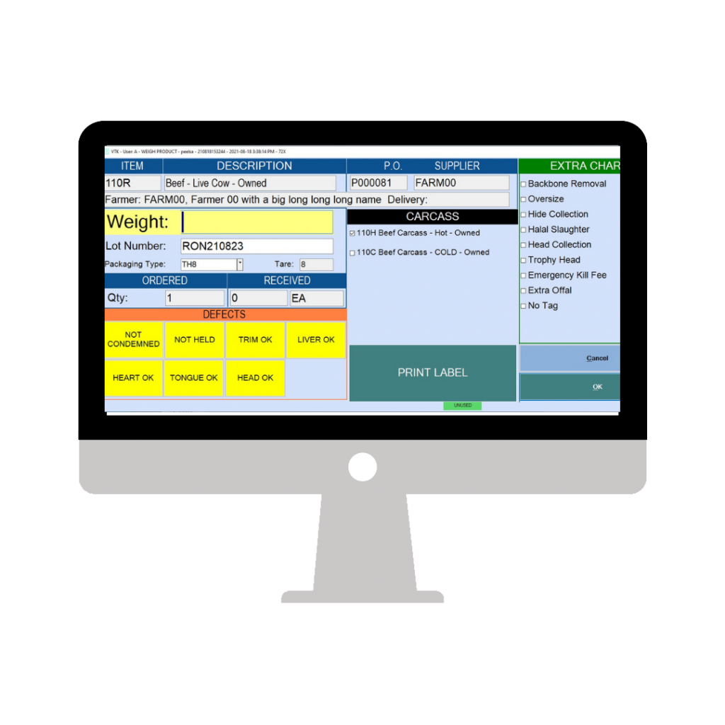 Meat Processing Verticals – Minotaur Software